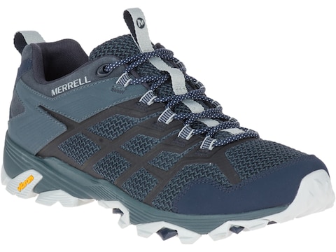 Merrell Moab FST 2 4 Hiking Shoes Leather/Synthetic Black/Granite