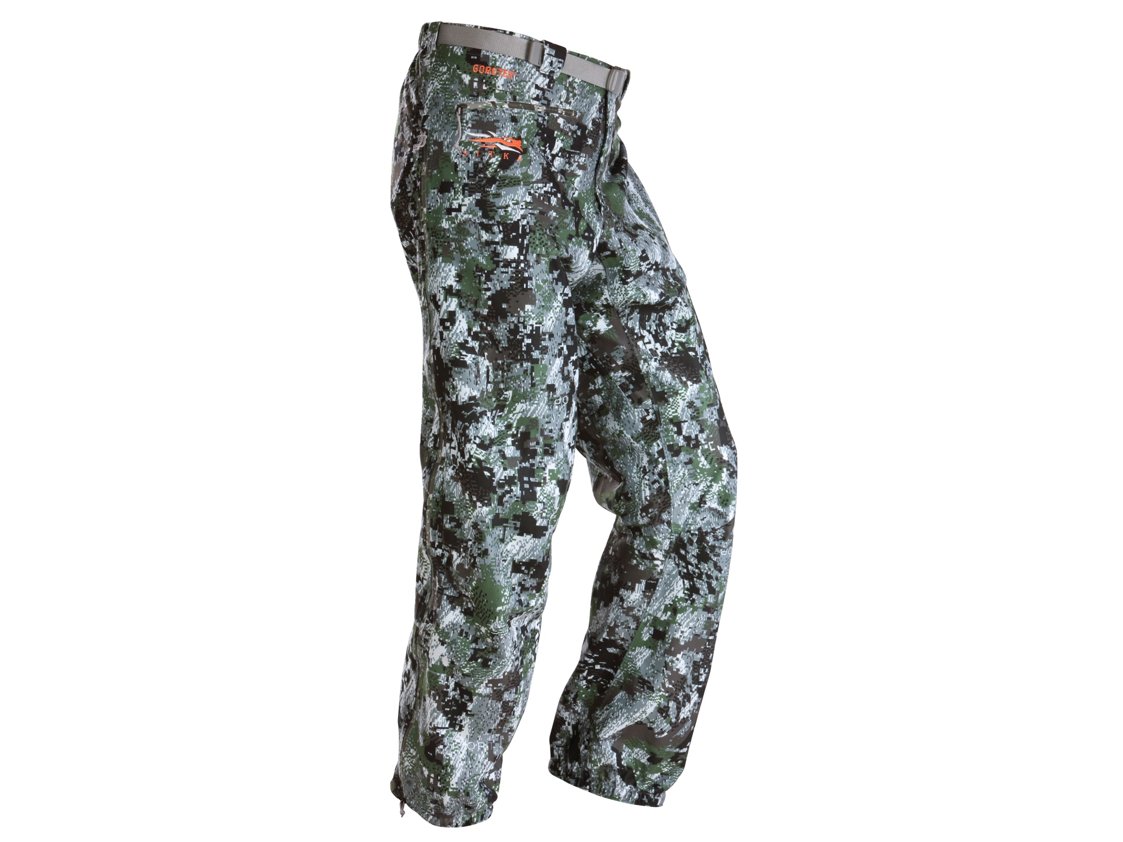 Sitka Gear Men's Downpour Tall Rain Pants Polyester Gore Optifade