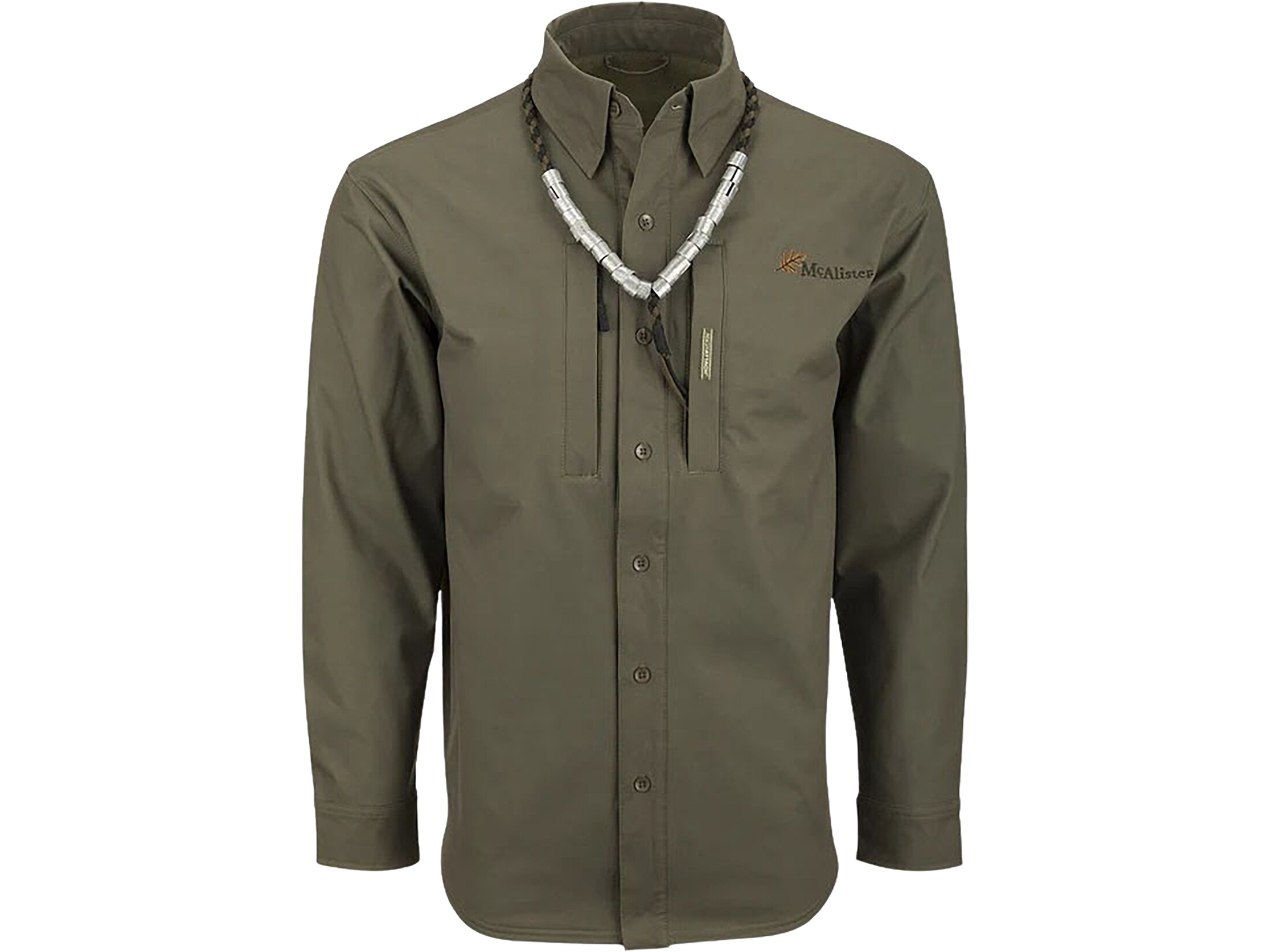 McAlister Men's Softshell Waterfowler's Shirt Olive XL