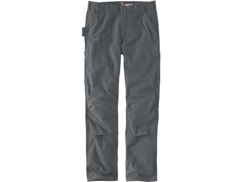 Carhartt Men's Rugged Flex Relaxed Fit Duck Double Front Pants Shadow