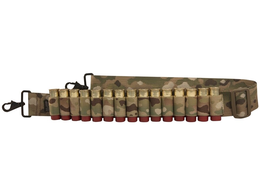 MidwayUSA Tactical Shotgun Sling 15-Round Shellholder Multicam