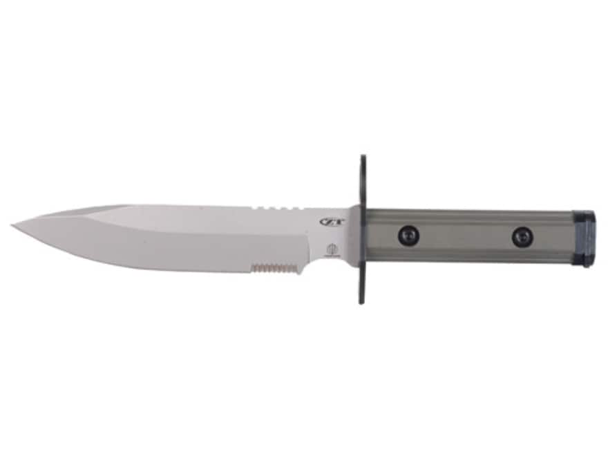 Zero Tolerance ZT-9 Fixed Blade Bayonet Knife 7.5 Drop Point S30V SS