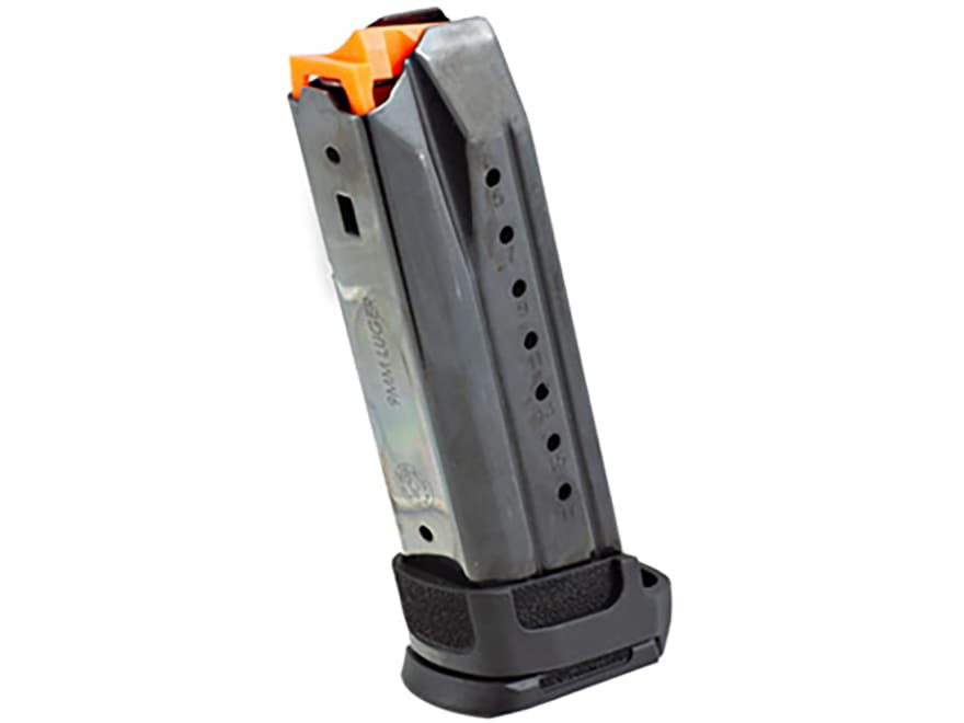 Ruger Mag Ruger Security-9 9mm Luger 15-Round Steel Black 2PK