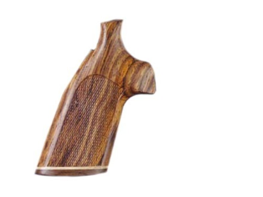 Hogue Fancy Hardwood Grips Accent Stripe S&W J-Frame Square Butt