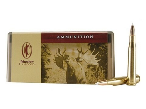 Nosler Custom Ammo 300 H&H Mag 150 Grain AccuBond Spitzer Box of 20