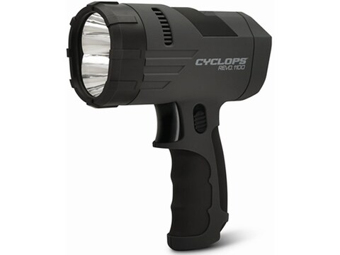 Cyclops REVO 1100 Handheld Spotlight LED Rechargeable Battery Polymer