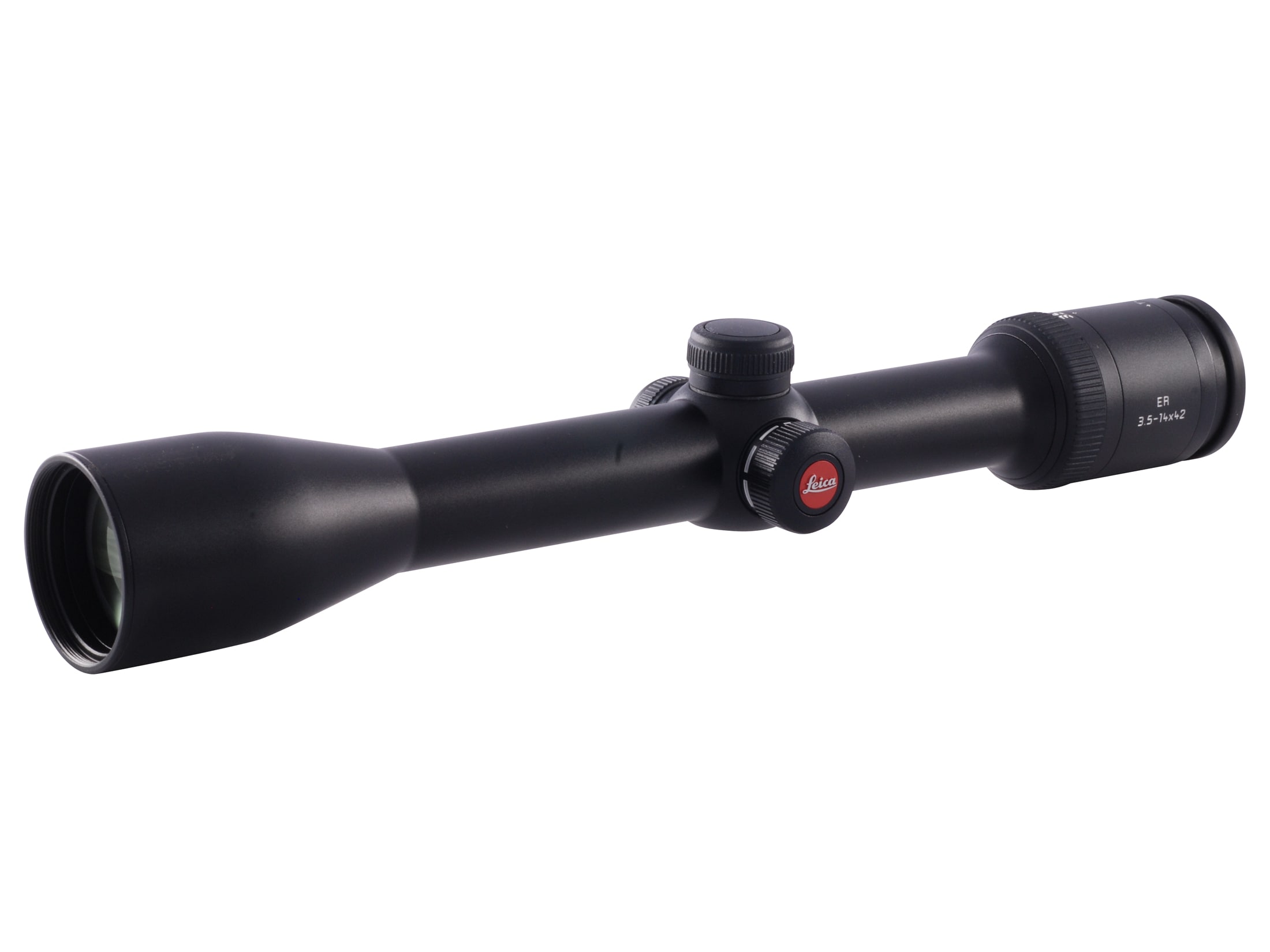Leica ER Rifle Scope 30mm Tube 3.5-14x 42mm Side Focus Plex Reticle