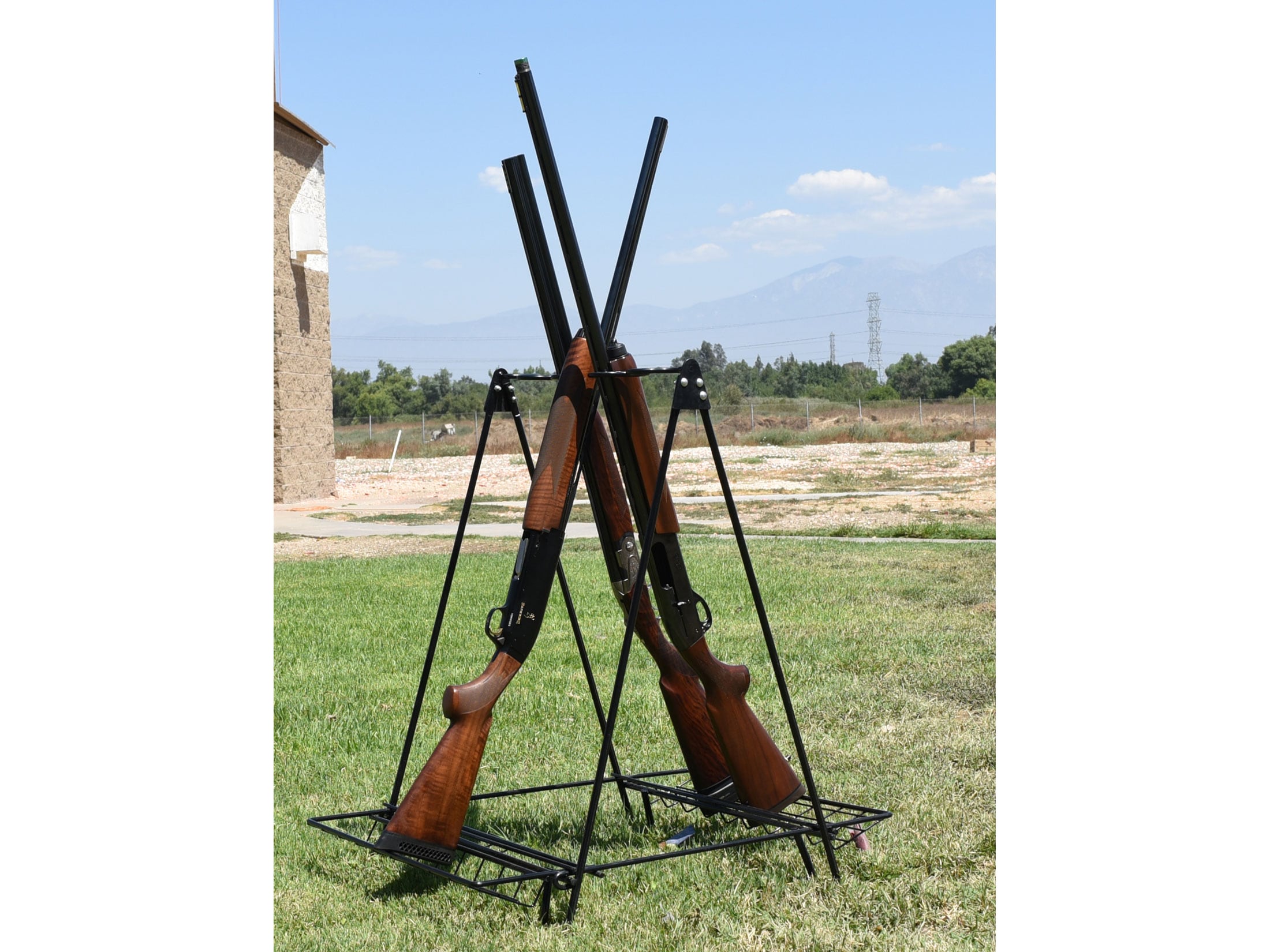 G.P.S. Camp Gun Stand Powder Coated Steel