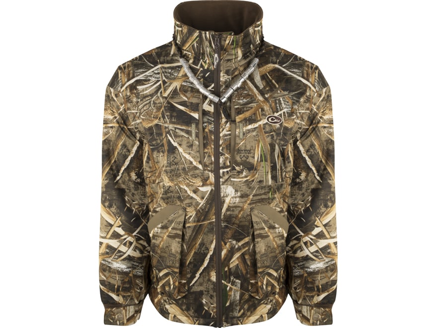 Drake Men's Refuge 3.0 Fleece-Lined Jacket Mossy Oak Bottomland 2XL