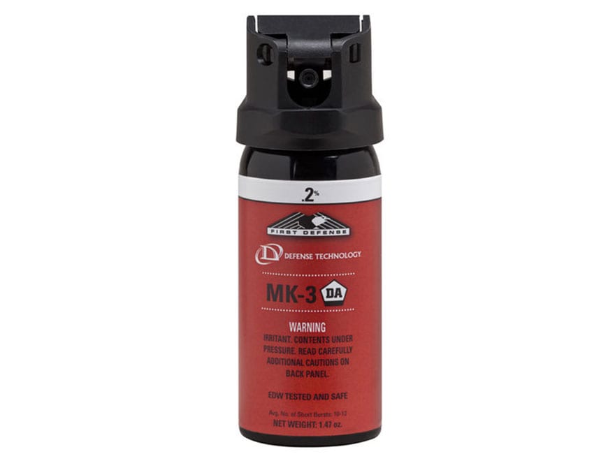 Defense Technology First Defense Pepper Spray 1.47oz Aerosol MK-3