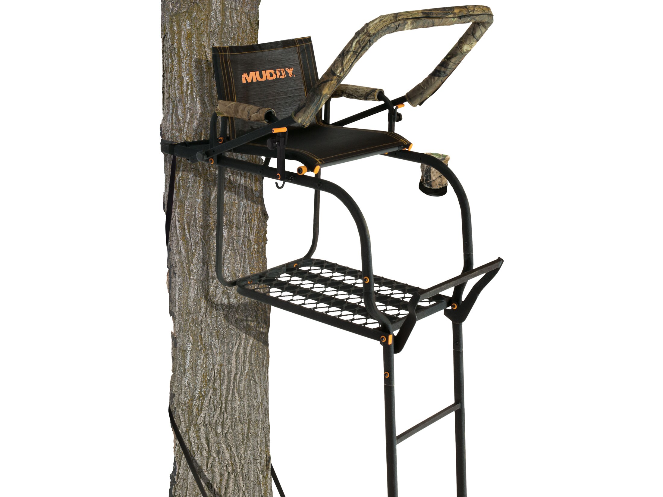 Muddy Outdoors The Nova 16' Single Ladder Treestand Steel Black