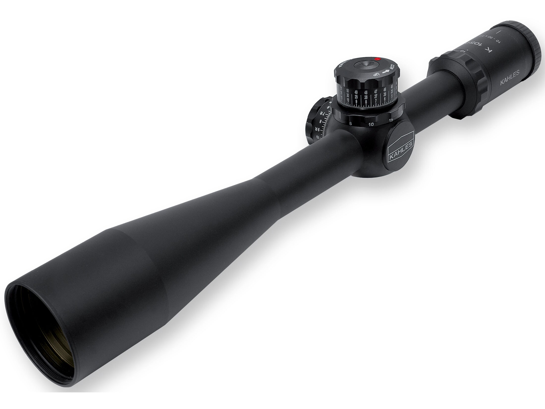 Kahles K1050 Rifle Scope 10 50x 56mm MOAK Reticle Matte Black