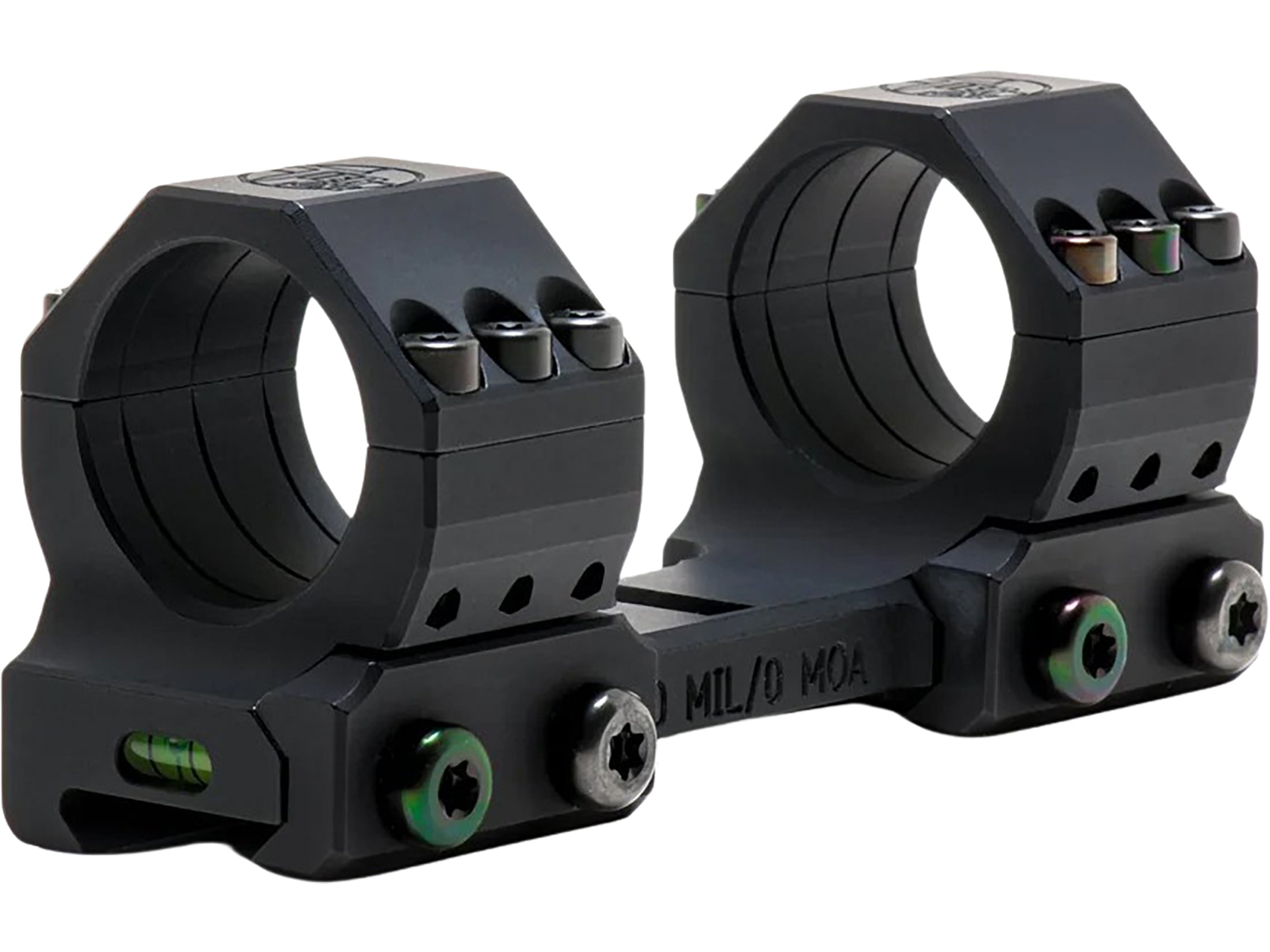 Tier One MonoMount Short Saddle 1-Piece Picatinny Scope Mount 40 Rings