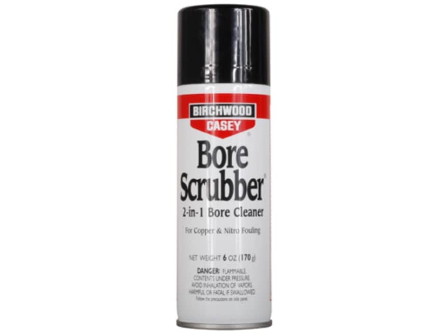 Birchwood Casey Bore Scrubber 2-in-1 Bore Cleaning Solvent 6oz Aerosol
