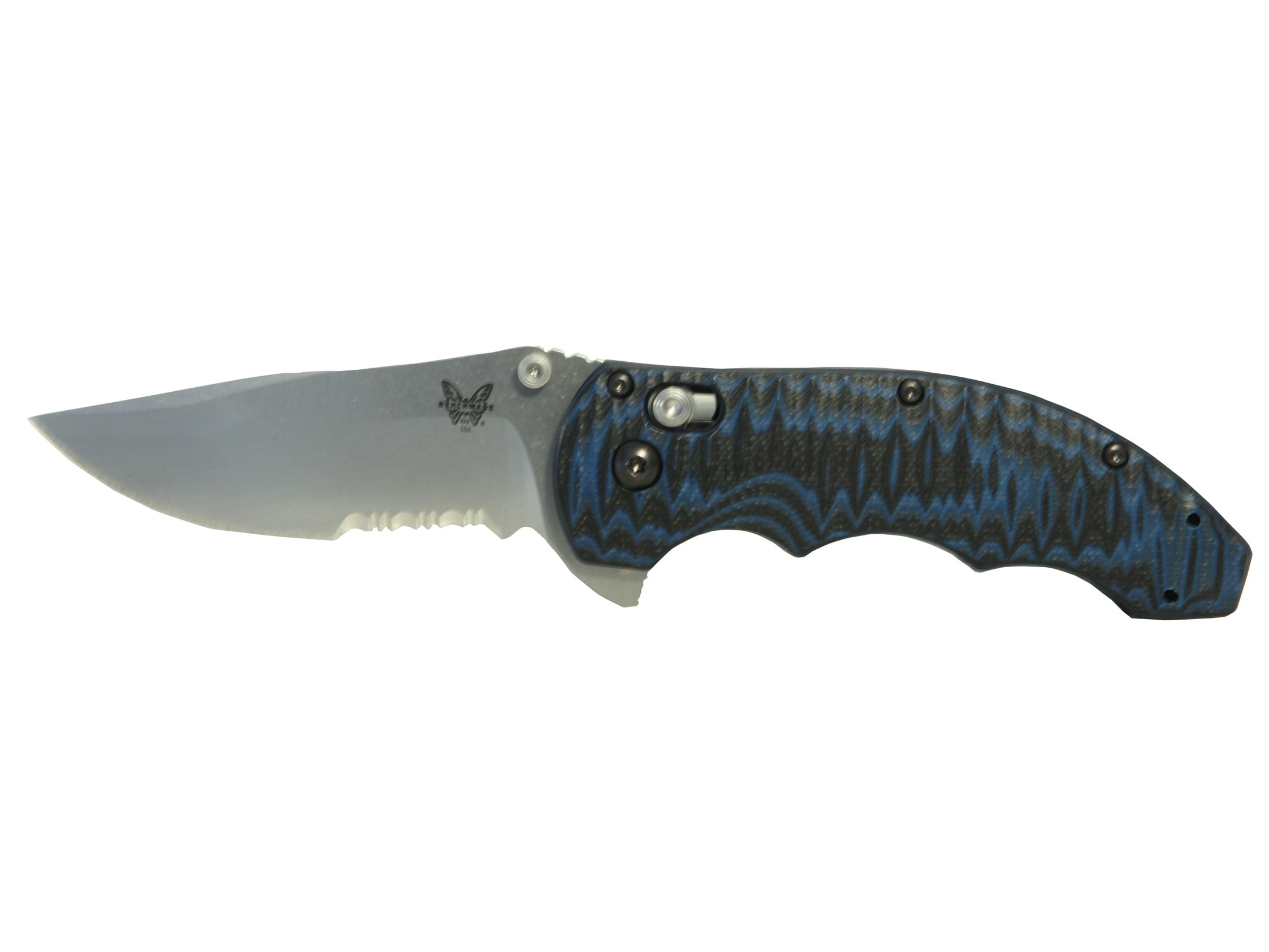 Benchmade 300-1 Axis Flipper Folding Knife 3.18 Serrated Drop Point