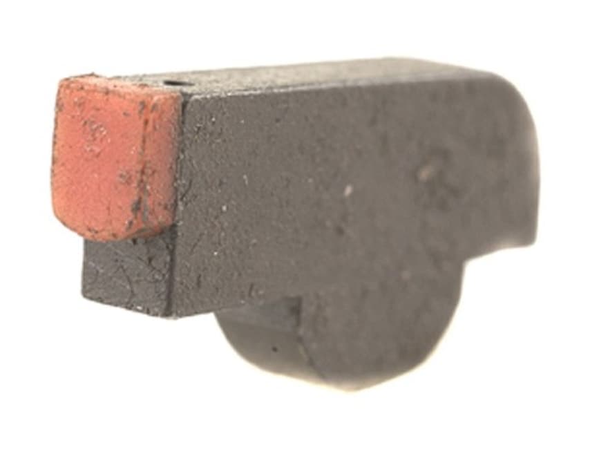 Smith & Wesson Revolver Pinned Front Sight Black Patridge Red Post