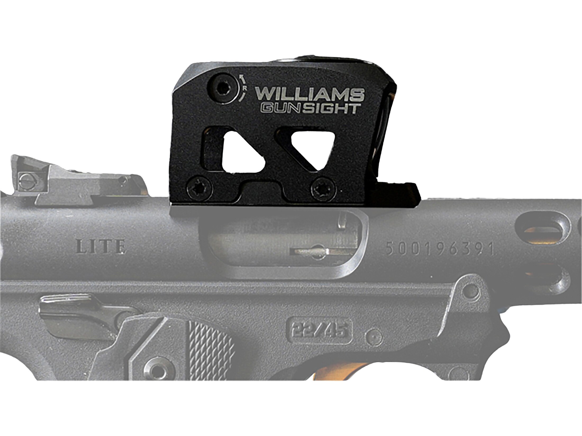 Williams LRS Red Dot Sight Adapter Plate Ruger MK III/IV