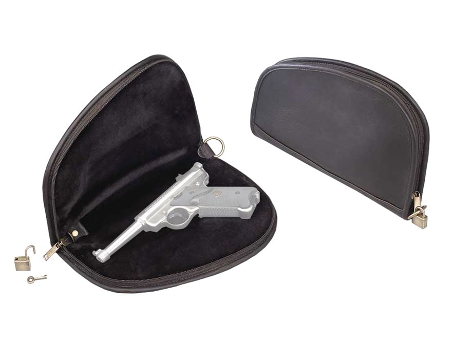 Gun Tote'N Mamas Pistol Case 9 Brown