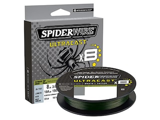 SpiderWire Ultracast Braided Fishing Line 8lb 328yd Translucent