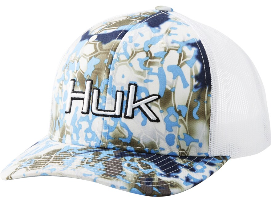 Huk Men's Kryptek Current Angler Sport Snapback Trucker Cap Signa