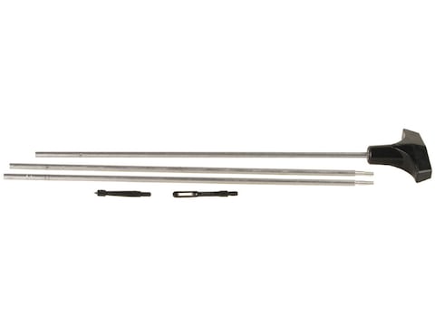 Hoppe's 3-Piece Rifle Cleaning Rod 22 Cal 33 Aluminum 8 x 32 Thread