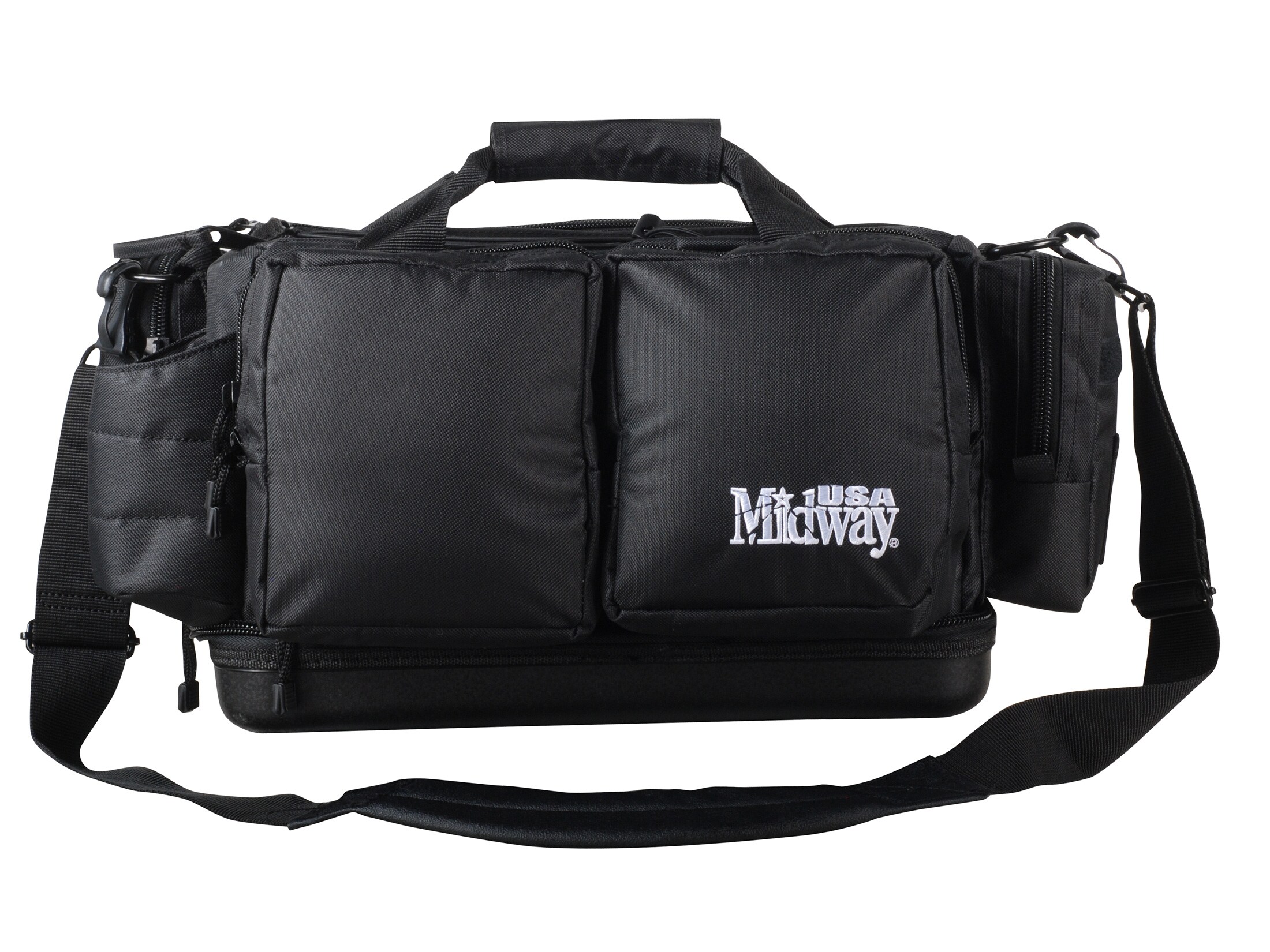 MidwayUSA Pro Series Compact Range Bag PVC Coated Polyester Black