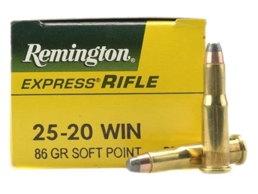 Remington Core-Lokt 25-20 WCF Ammo 86 Grain Jacketed Soft Point Box of