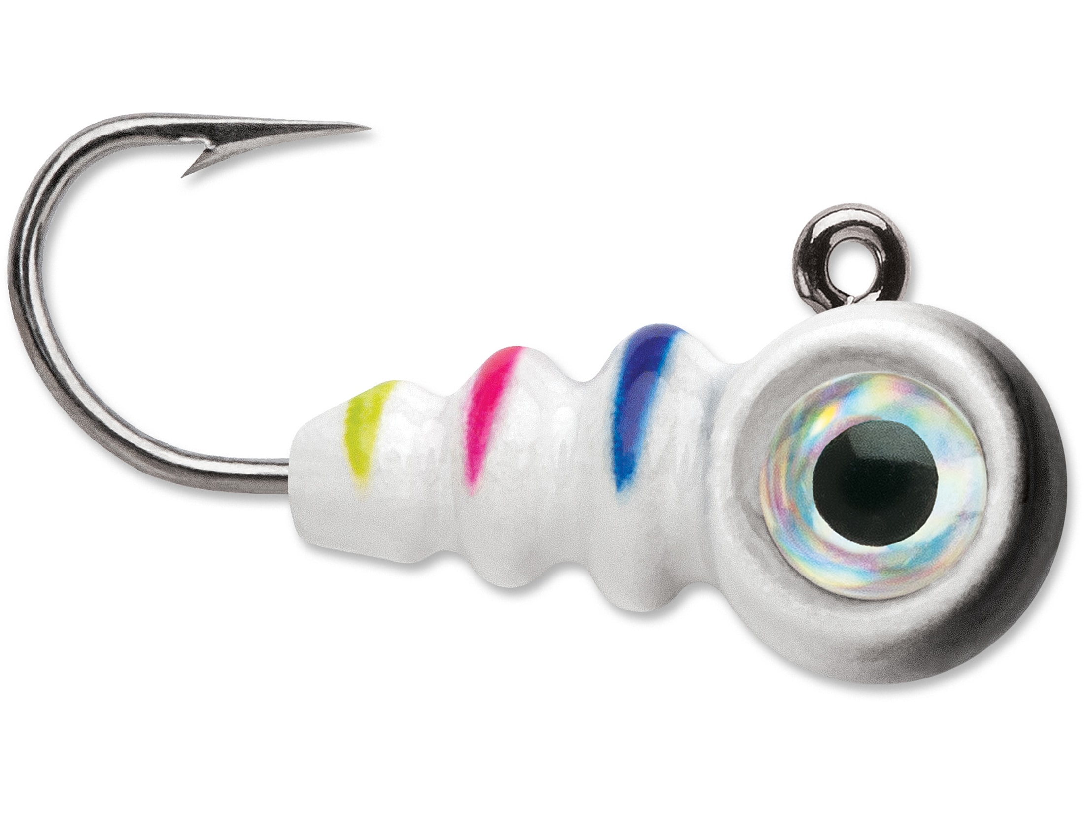 VMC Tungsten Larv Eye Jig Glow Juicy Lucy 1/32oz
