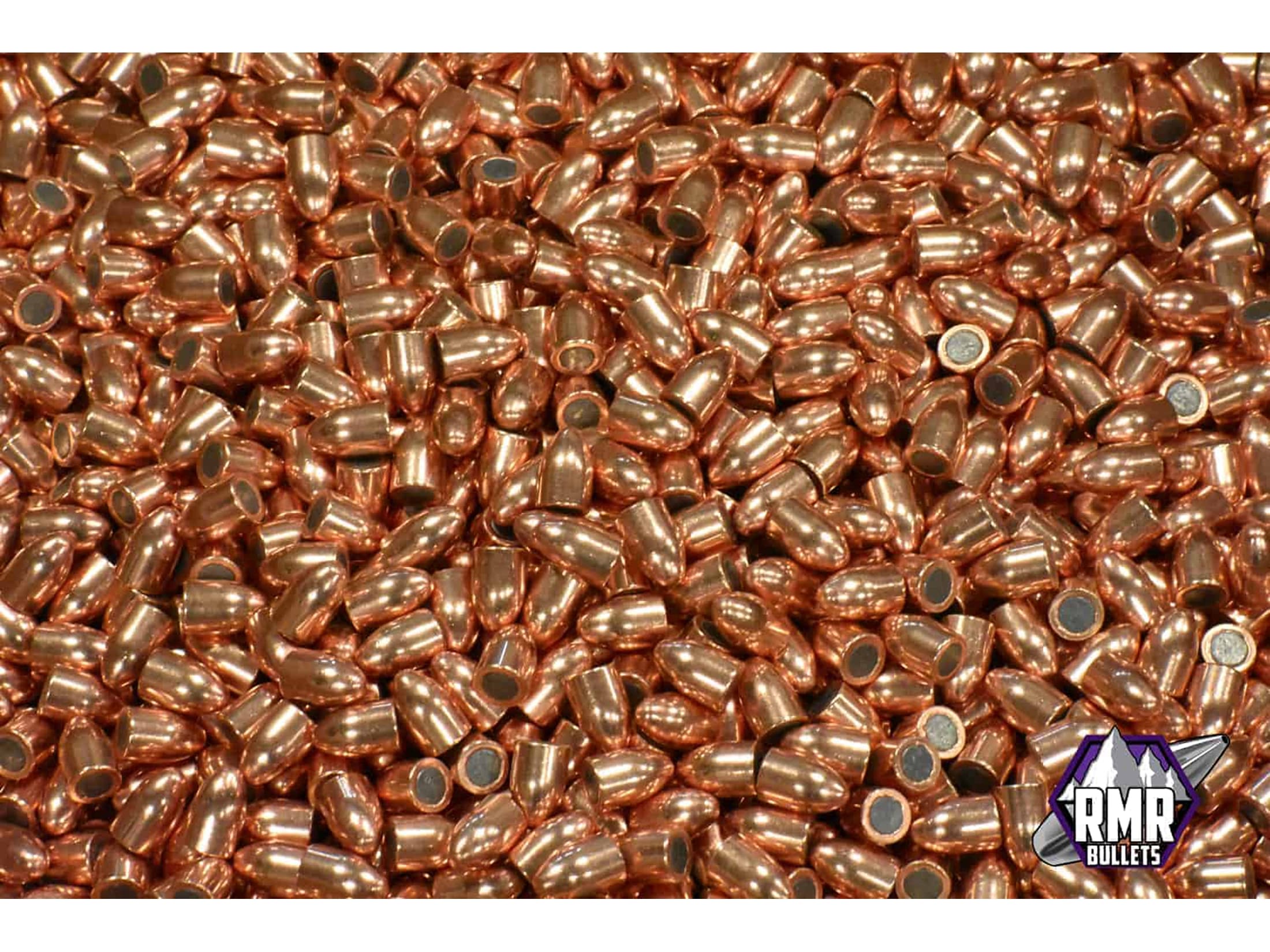 RMR 9mm Luger, 38 Super (355 Diameter) Bullets 95 Grain Full Metal