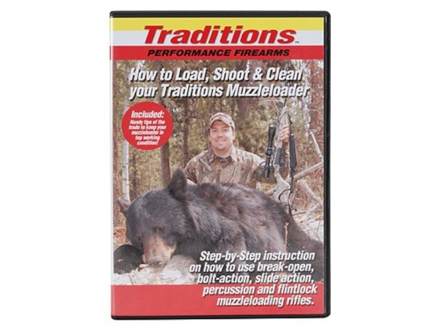 Traditions Video How to Load, Shoot Clean your Black Powder DVD