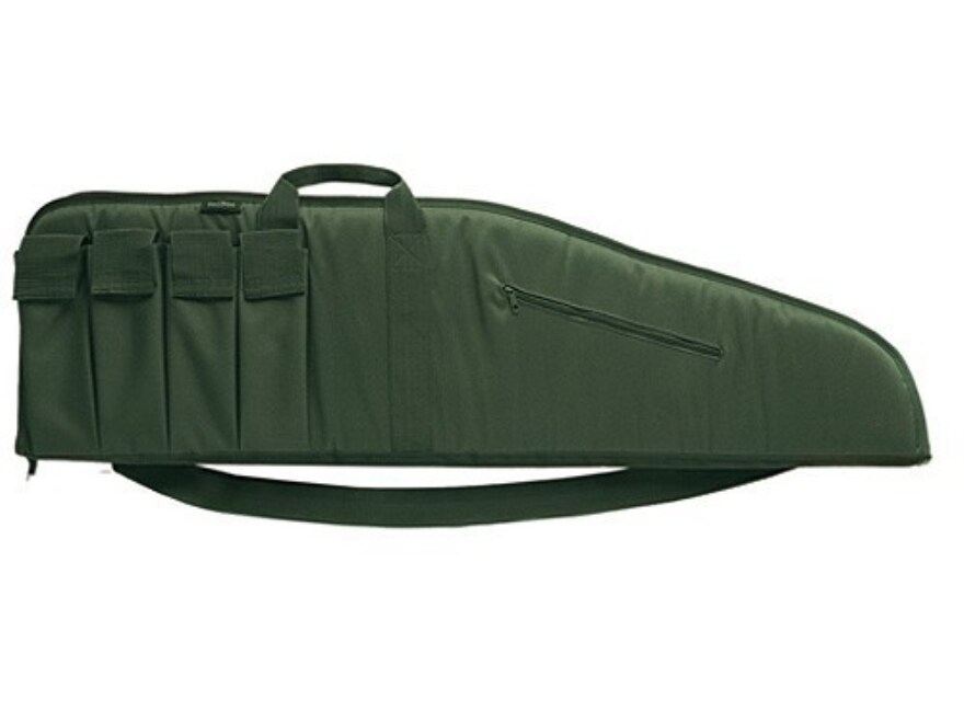 Bulldog Extreme Tactical Rifle Gun Case 45 5 Pockets Nylon Olive Drab