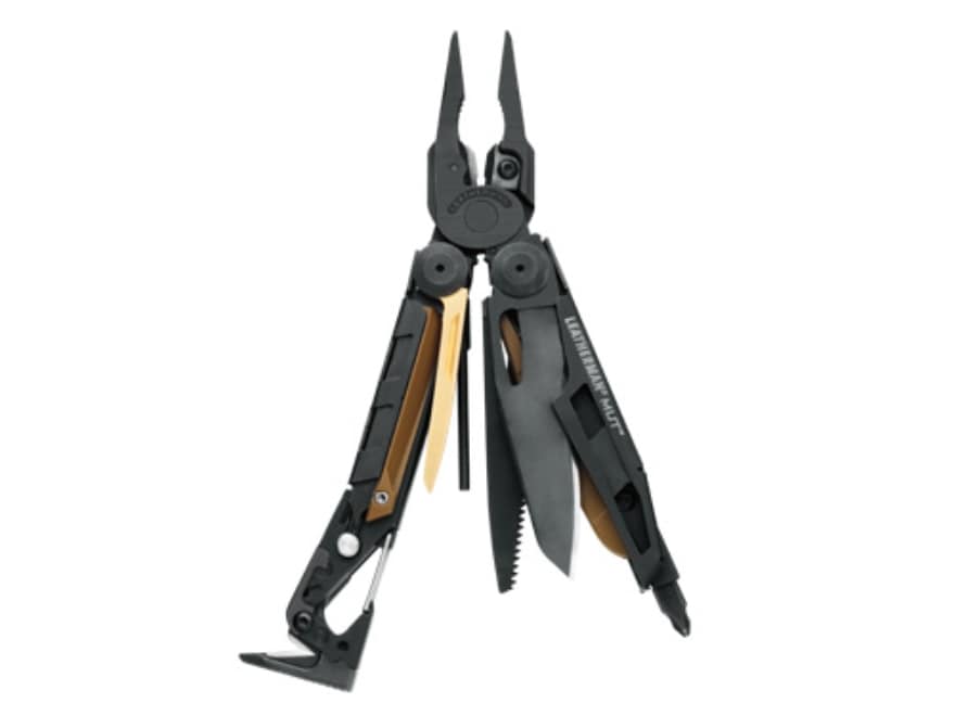 Leatherman MUT Multi-Tool Black Oxide Handle Black Oxide Pliers Blade