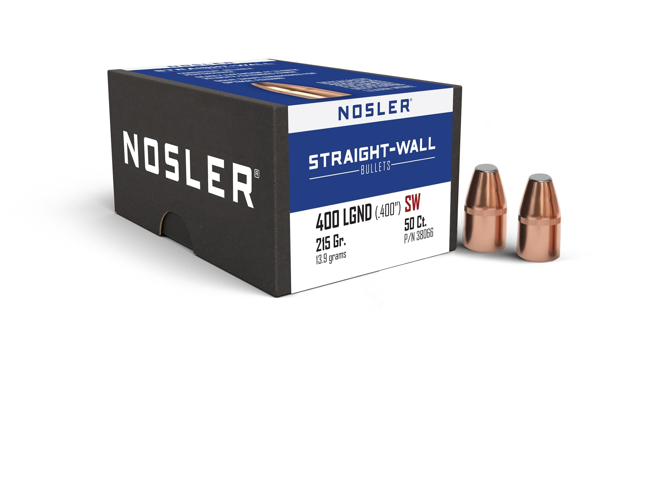 Nosler Straight Wall 400 Legend (400 Diameter) Bullets 215 Grain