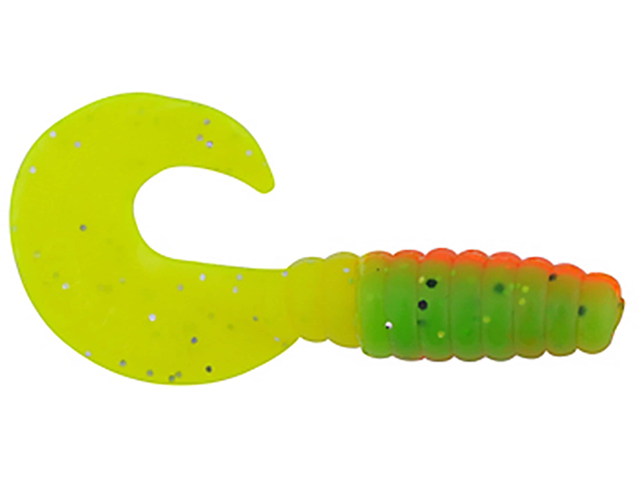 Berkley PowerBait Power Grub 2 Natural Chartreuse