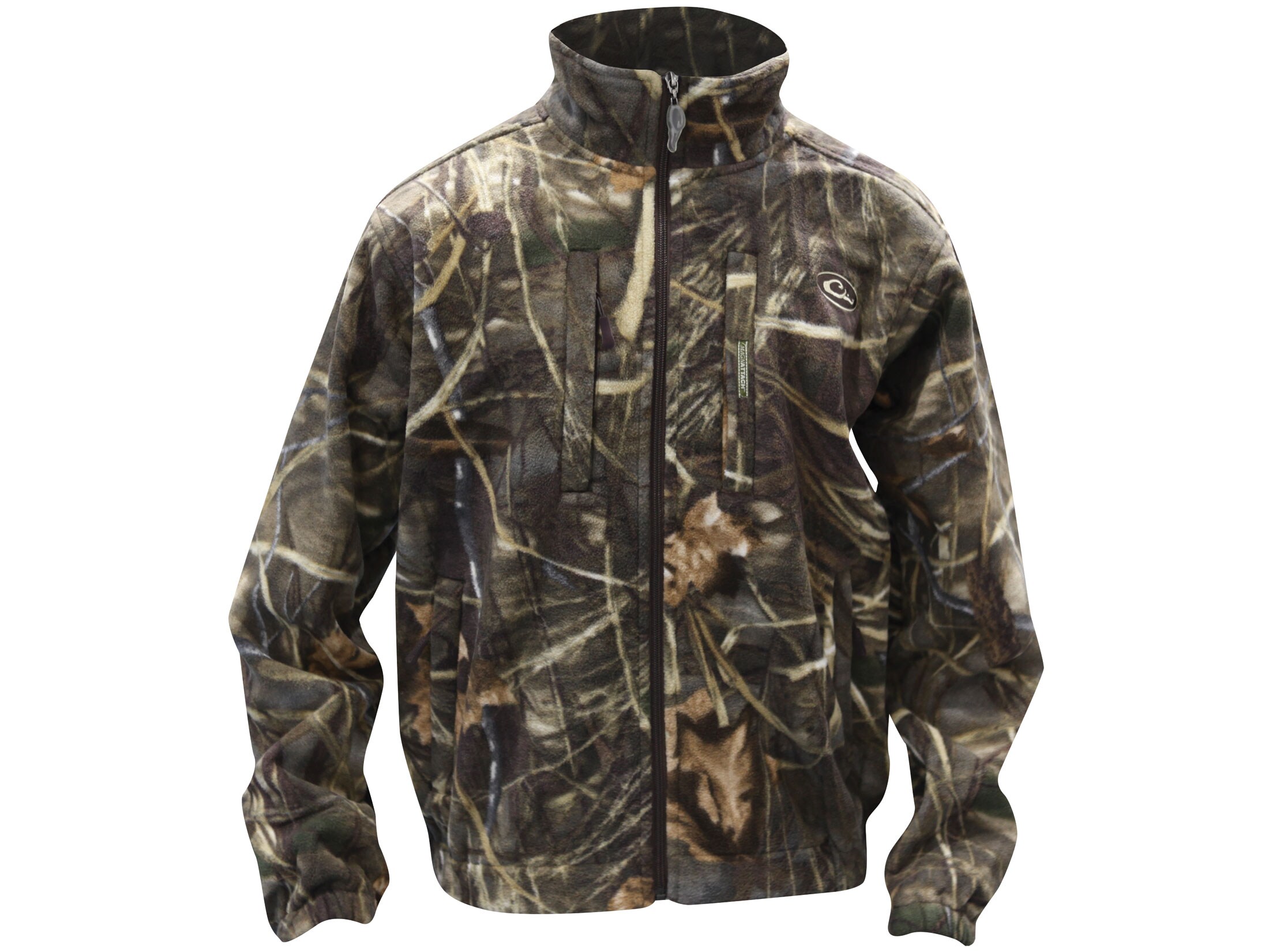 Drake Men's MST Layering Coat Polyester Fleece Realtree Max-4 Medium