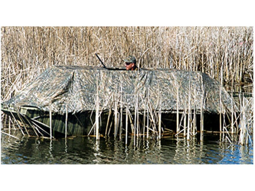 Beavertail 1600 Boat Blind Nylon Mossy Oak Break-Up Camo