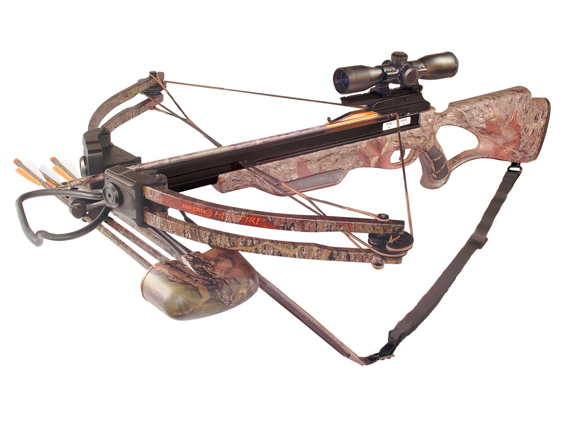 Inferno Hellfire II Crossbow Package Oak Grove Fall Camo