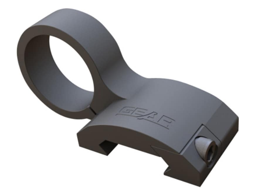 Gear Sector Offset Picatinny Rail Flashlight Mount 1 Ring Diameter