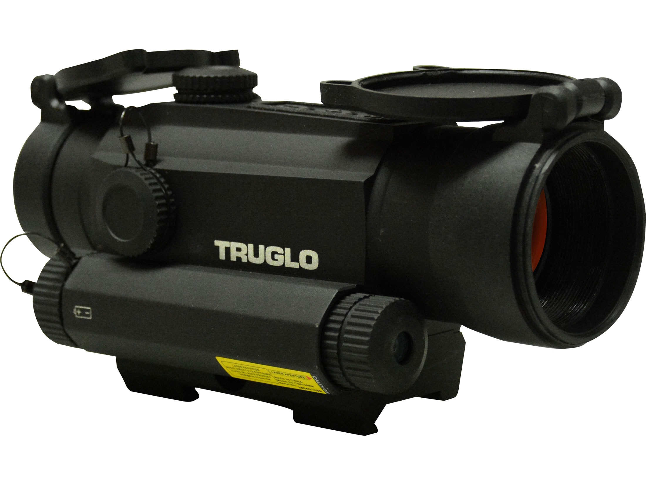 TRUGLO Tru Tec Red Dot Sight Integrated Red Laser 30MM 1x 2 MOA