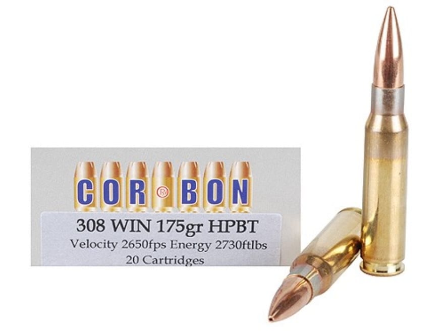 Cor-Bon Performance Match Ammo 308 Winchester 175 Grain Sierra Hollow