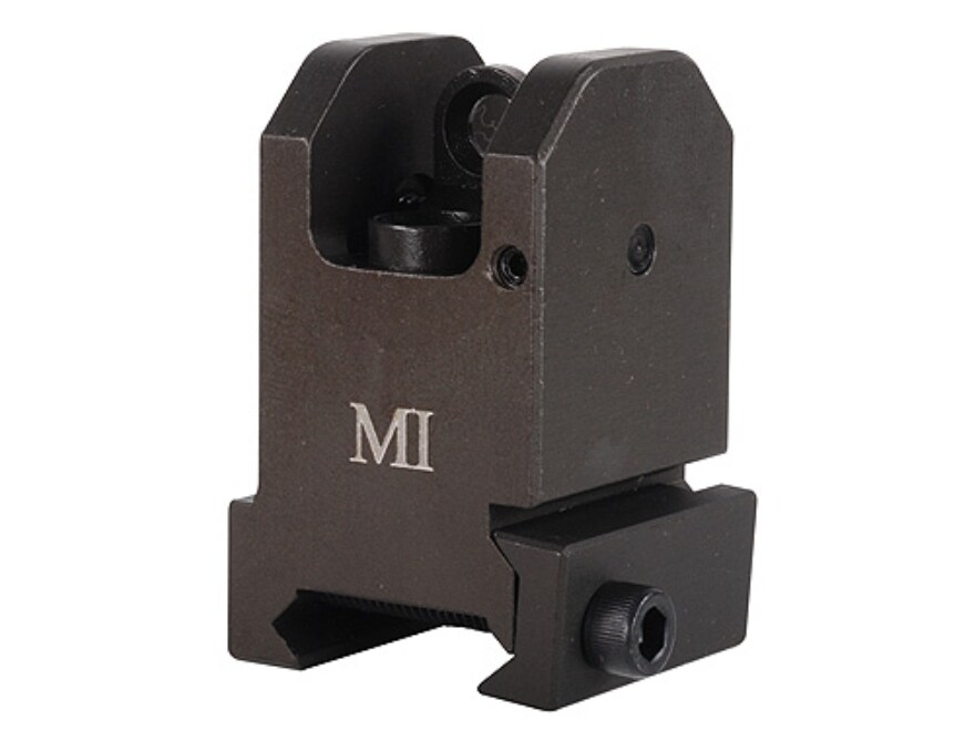 Midwest Industries Fixed Rear Sight AR-15 Flat-Top Aluminum OD Green