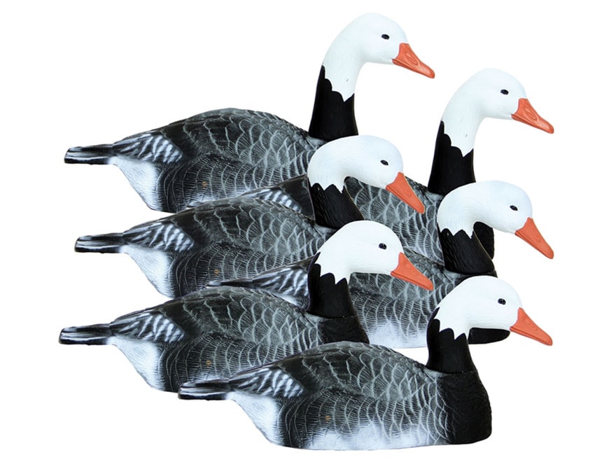 Higdon Full Size Half Shell Blue Goose Decoy Polymer 6PK