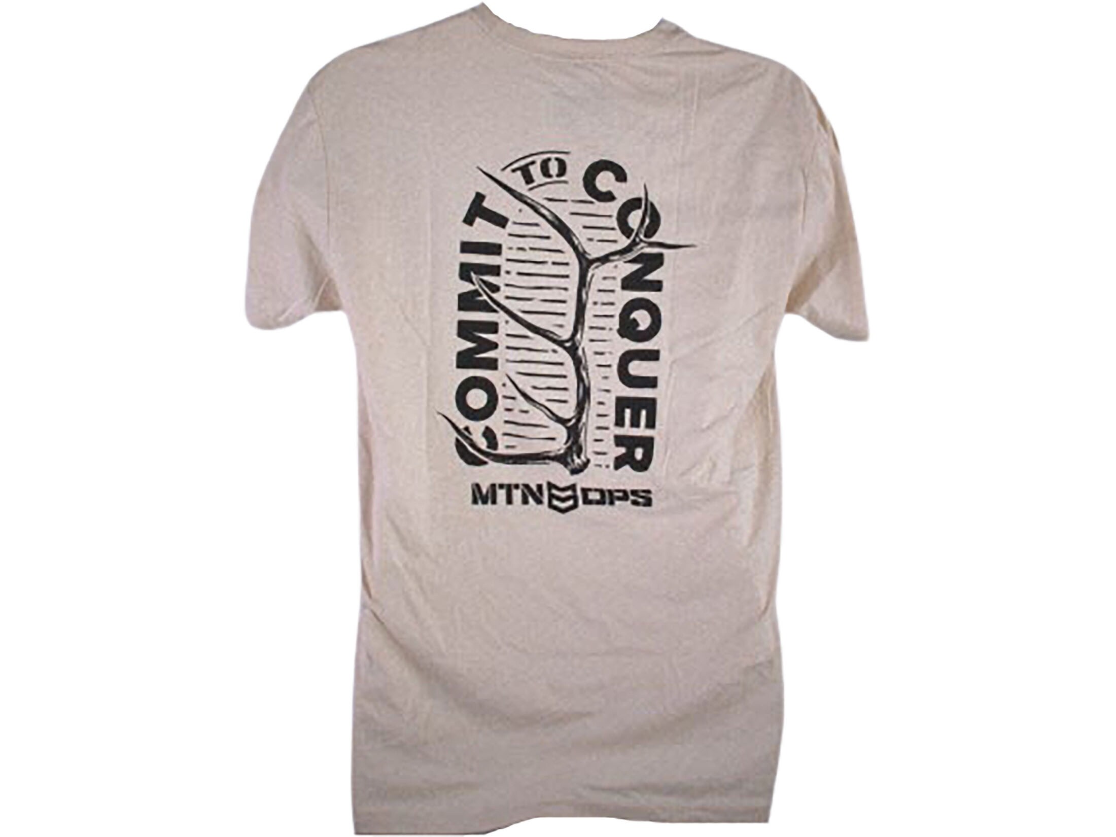 MTN OPS Men's Commit T Shirt Natural Large
