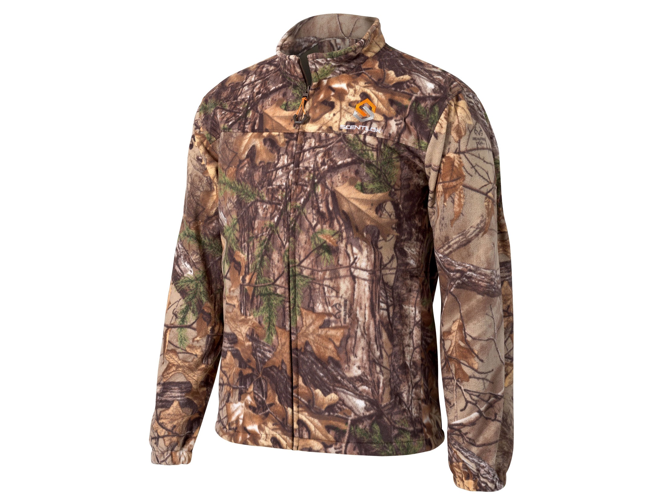 Scent-Lok Vortex Scent Control Windproof Fleece Jacket Polyester