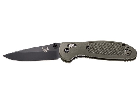 Benchmade 556 Griptilian Folding Knife 3.45 Black Drop Point CPM-S30V