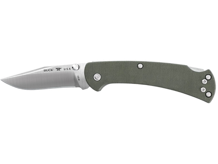 Buck Knives 112 Slim Pro Folding Knife 3 Clip Point S30V SS Blade