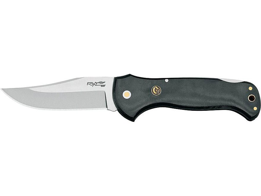 Fox Knives Forest 576 Folding Knife 3.7 Clip Point 12C27 SS Blade