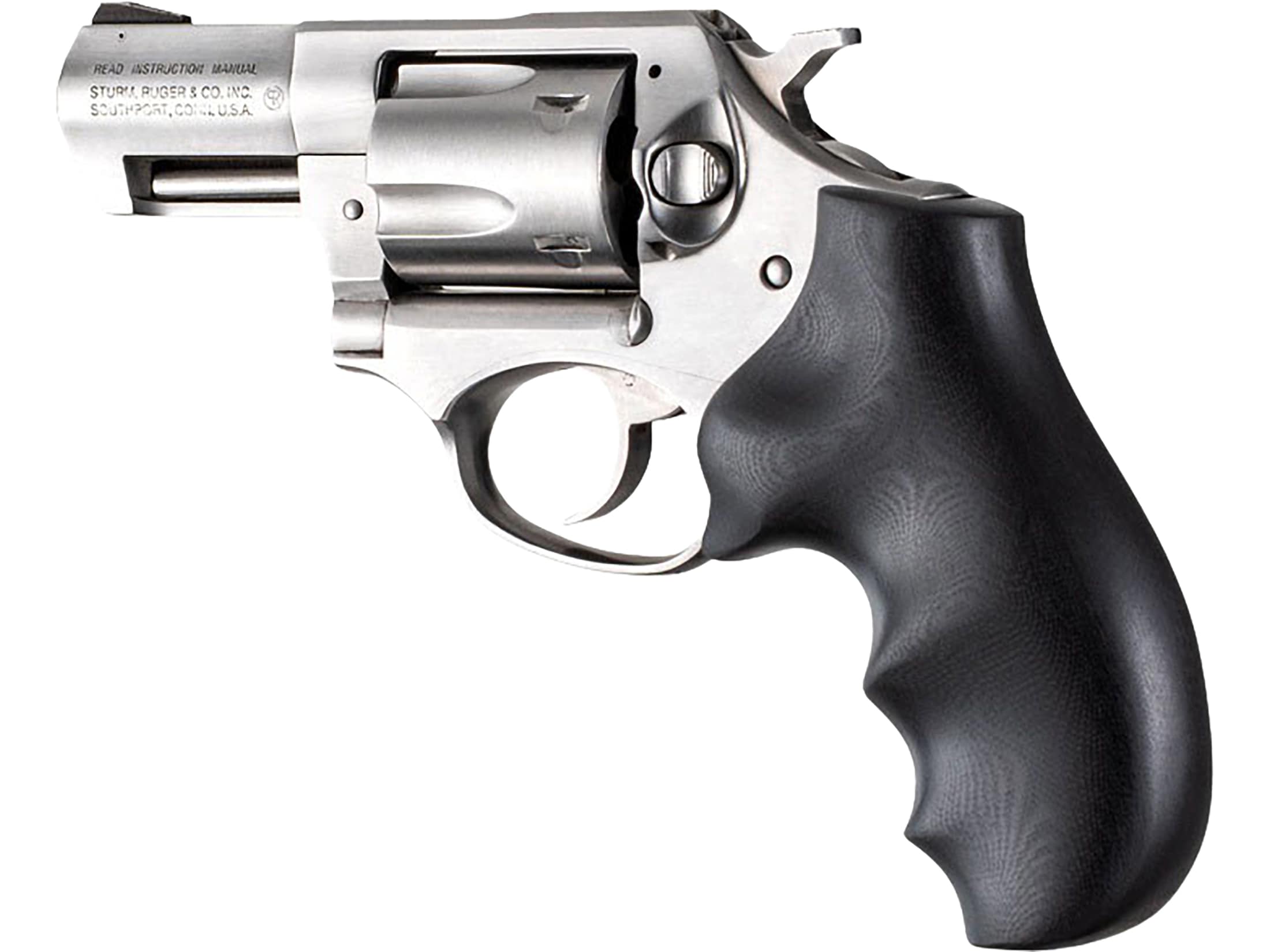 Hogue Grip Ruger SP101 Smooth G-10 Solid Black