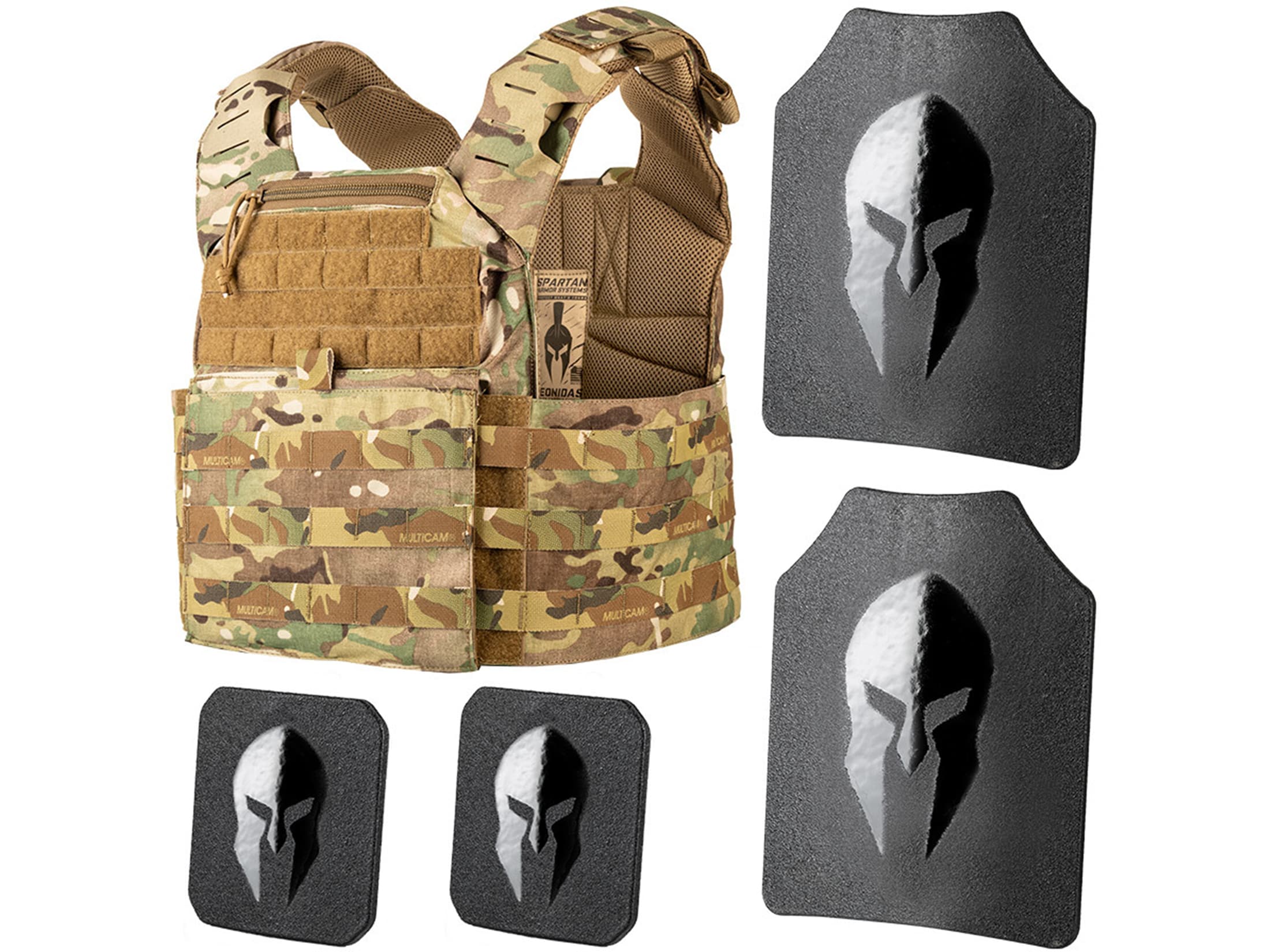 Spartan Armor Leonidas Plate Carrier AR500 Body Armor Ballistic Plate