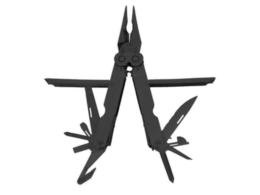 SOG PowerLock Multi-Tool 17 Tools C-4 Spike Stainless EOD Black